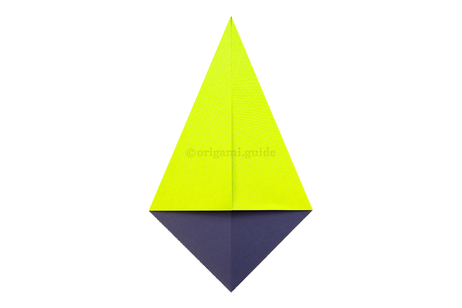 How To Make An Easy Origami Fir / Christmas Tree - Folding Instructions ...
