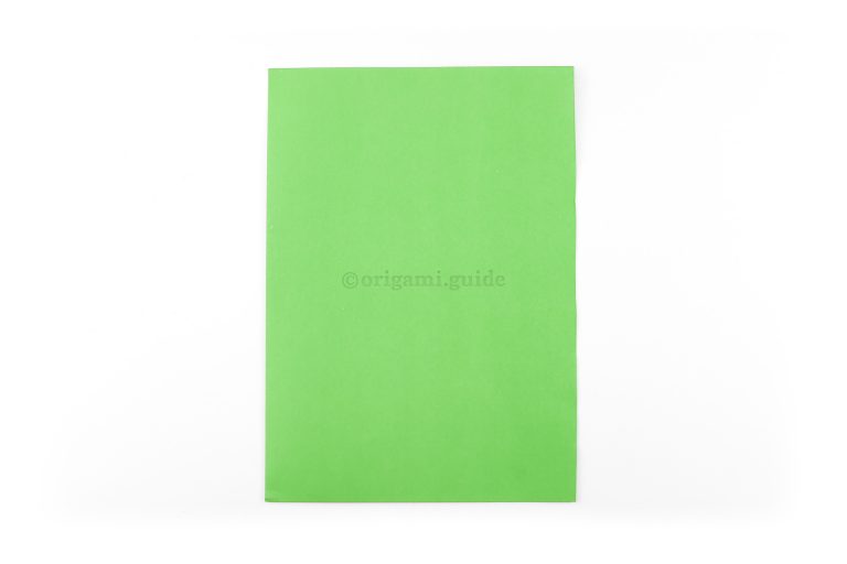 How To Make An Origami Bamboo Letterfold - Folding Instructions ...